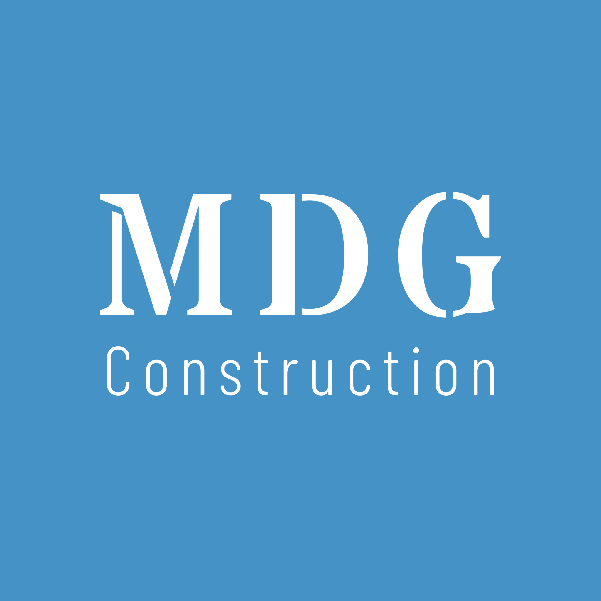 Services & Pricing – MDG Construction